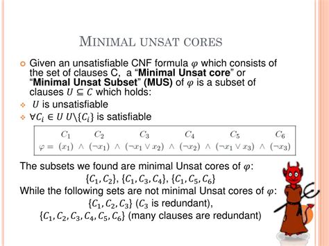 Ppt Computing Unsat Cores Of Boolean And Smt Formulas Powerpoint