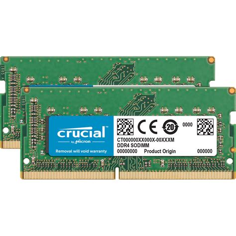 2 X 16GB Crucial DDR4 2400MHz At Mighty Ape NZ