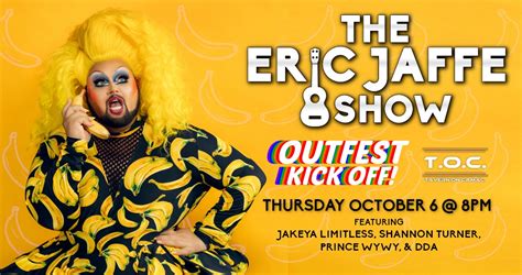 The Eric Jaffe Show Outfest Kickoff Party Phillygaycalendar