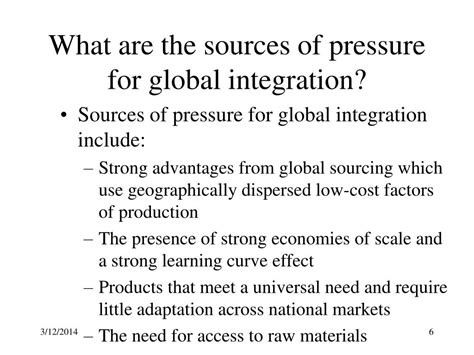 Ppt Global Integration Global Strategic Coordination And Local Responsiveness Powerpoint