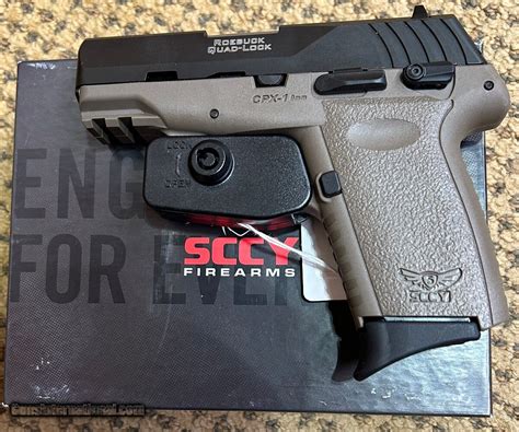 Sccy Industries Cpx 1 Gen 3 9mm Luger 9x19 Para