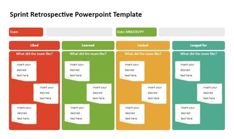 Sprint Retrospective Powerpoint Template Edrawmax Edrawmax Templates