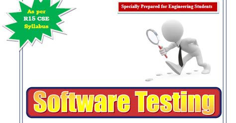 engineering drive software testing for b tech cse iii year i sem r15