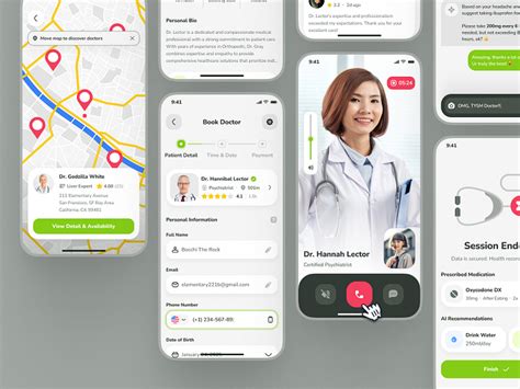Osler Ui Kit Ai Telehealth App Ai Symptom Checker Ui By Strangehelix