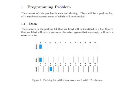 Solved Programming Problem The Context Of This Problem Is Chegg
