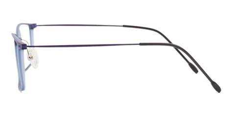 Philadelphia Rectangle Brown Frames Glasses Abbe Glasses