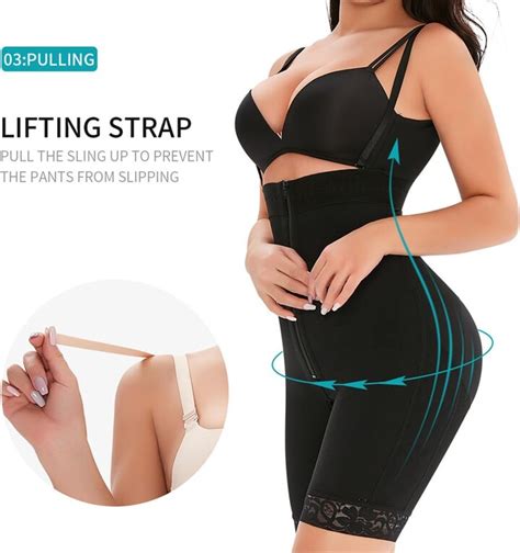 Adhdyuud Butt Lifter Shapewear Full Body Shaper Waist Trainer Tummy