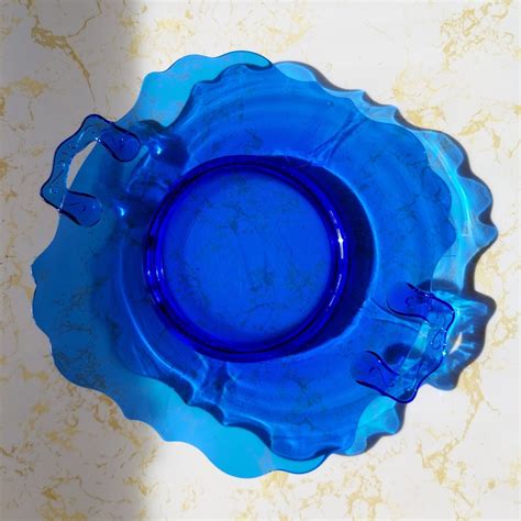 Glass Cake Plate Etsy
