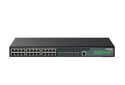 Manageable Switch 24 Gigabit Ports And 4 Sfp Ports S2328g A Intelbras