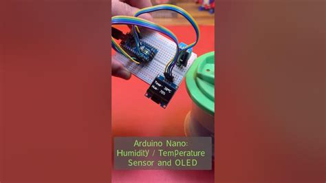 Arduino Nano With Dht11 Sensor And Oled Display Kitkraft Temperature And Humidity Monitoring