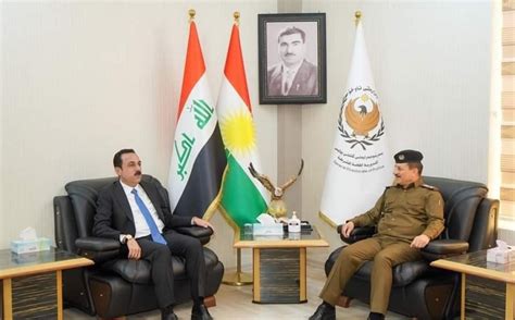 پارێزگاری هەولێر، سەردانی بەڕێوەبەرایەتی گشتیی پۆلیسی هەرێمی کرد