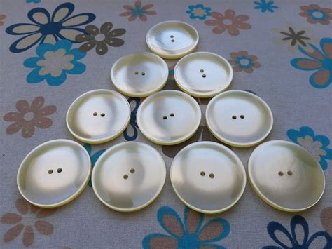 Gloss Button Dm 23 Mm 25 Pieces Etsy