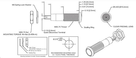 Pm5 M124 Led Panel Mount Indicators Bivar Mouser