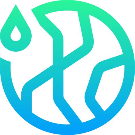 Global Super Basic Straight Gradient Icon