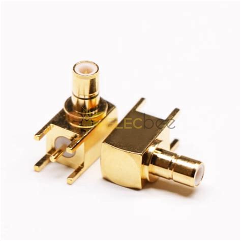 Smb Straight Jack Right Angular Gold Plating Através Do Buraco Para Pcb