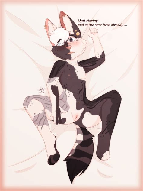 Rule 34 Absurd Res Andromorph Anthro Bed Sheet Bedding Blush Felid Feline Heterochromia Hi Res