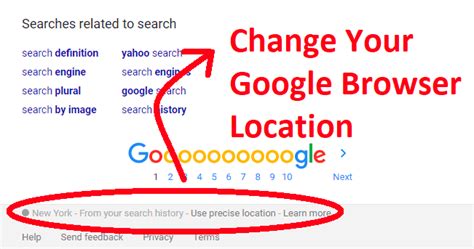 How To Change Location On Google Chrome