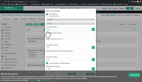 Question Title Want To Customize Using Survey Designer Issue