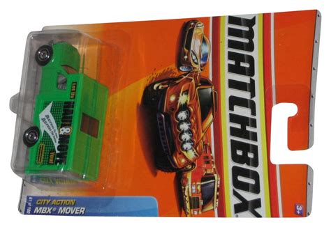 Matchbox City Action Mbx Mover 2009 Haul And Move Green Toy Truck Toy