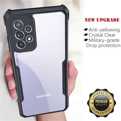 เคสอะคริลิค Tpu นิ่ม แบบใส ปิดมุม กันกระแทก สําหรับ Samsung Galaxy A73