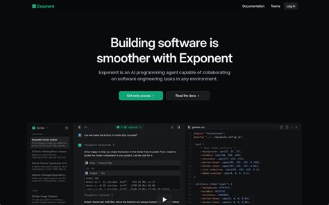 Exponent使用入口地址 Ai网站最新工具和软件app下载