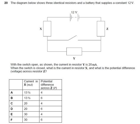 Parallel Circuit With Switch
