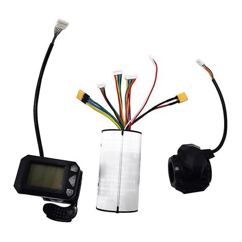 New 24v 36v Folding Scooter Controller Display 5 5 Inch Carbon Fiber