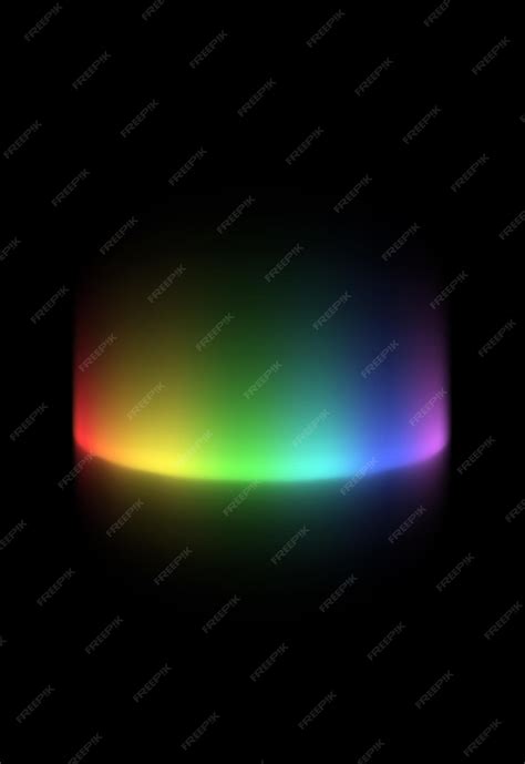 Premium Vector Color Rainbow Light Effect Gradient Translucent Overlay