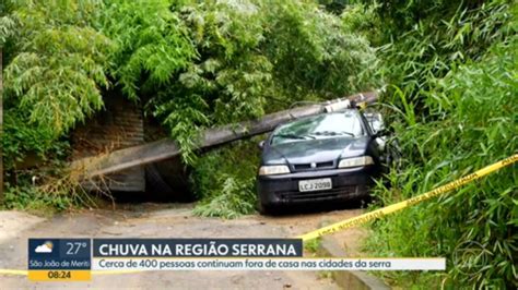 Vídeo Os Efeitos Da Chuva Na Região Serrana Do Rio Bom Dia Rio G1