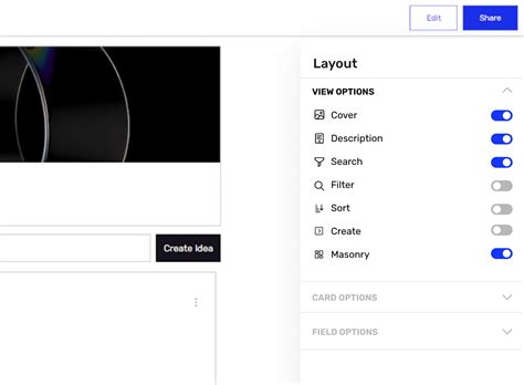 Custom View Layout Ideanote Updates