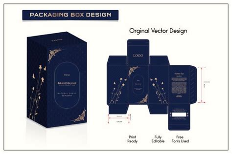 Box Packaging Die Cut Template Design Graphic By Sumonuix · Creative