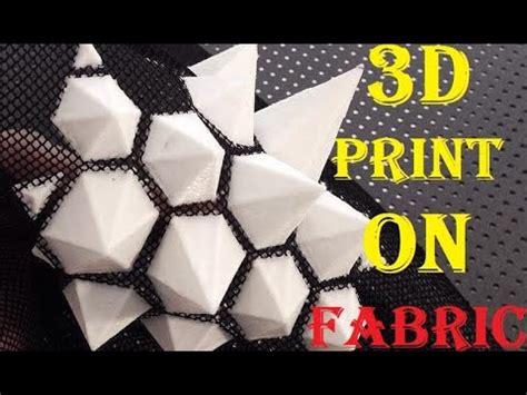 Making 3D Printed Clothes 3D Printing On Fabric TechsPassion