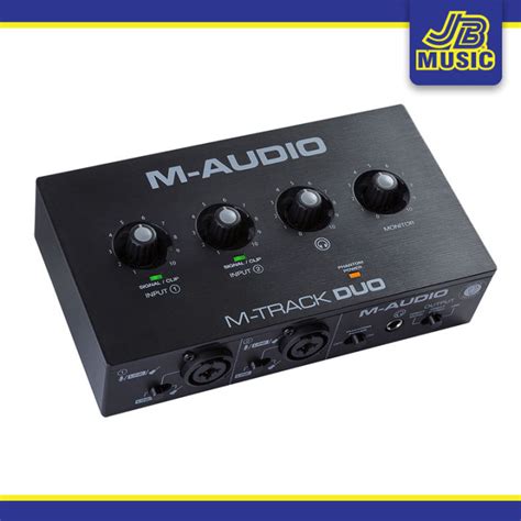 M Audio M Track DUO 2 Channel USB Audio Interface With 2 Combo Input With Crystal Preamp And
