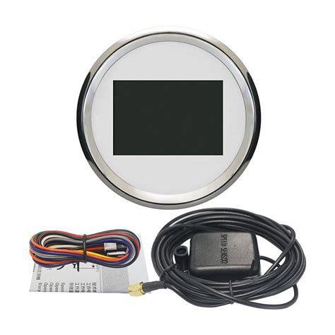 Universal 85mm Digital 3 In 1 Multi Function Gps Speedometer Odometer