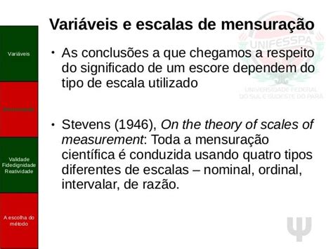 Variáveis E Mensuração