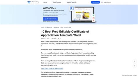 Талархалын 11 шилдэг үгийн гэрчилгээний загвар сайт 2024