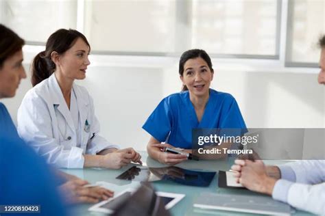 Nurse Giving Speech Photos And Premium High Res Pictures Getty Images