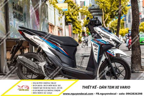 Tem Xe Vario Nguy N Decal Chuy N D N Keo Xe Design Tem Xe Decal Tem Xe Nguy N Decal