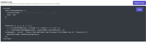 Update Script Doofinder