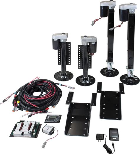 Amazon Com Lippert Ground Control Point Automatic Th Wheel RV Leveling System With