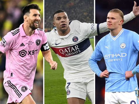 Lionel Messi Kylian Mbappé En Erling Haaland Strijden Om Fifa Prijs
