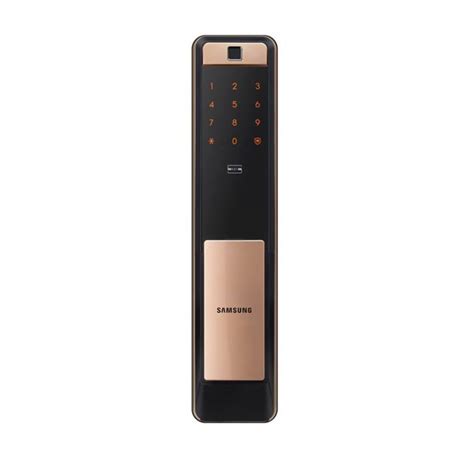 Samsung 三星 Shpdp609agvkw 智能門鎖金色wifi指紋感應卡密碼