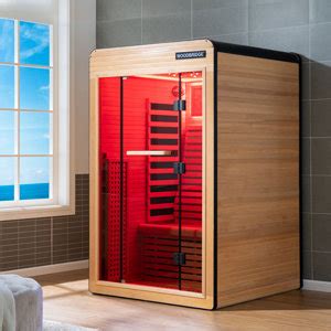 Woodbridge 2 Person Indoor Far Infrared Sauna In Canadian Hemlock With