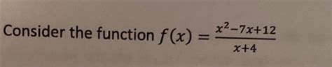 Solved Find The Verticalhorizontal And Slant Asymptotes