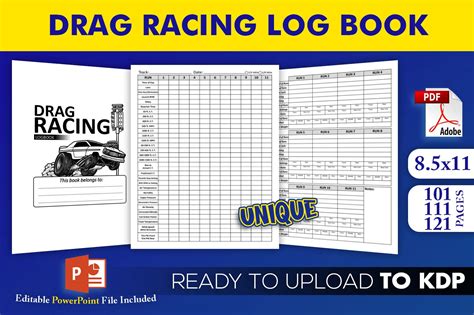 Printable Drag Racing Logbook Printable Templates Online By Paul