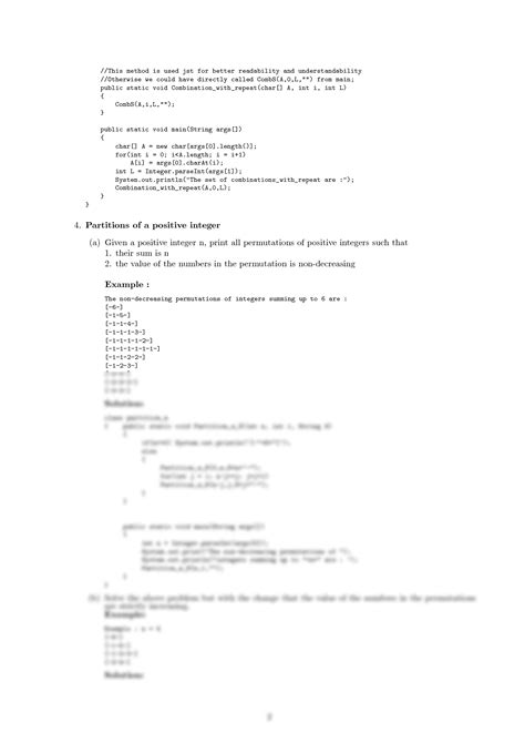 SOLUTION Java Solution To Practice Problem On Recursion Studypool