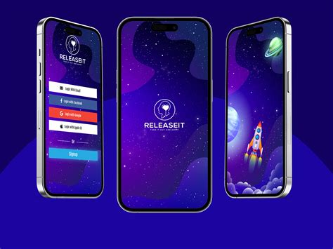 Release It Mental Health App Ui Design By Binate Digital On Dribbble