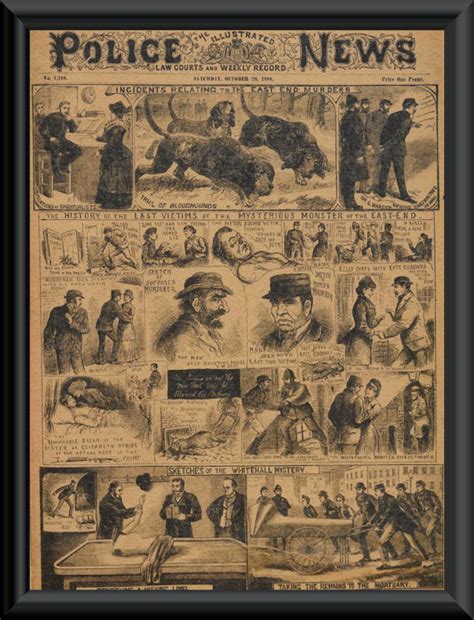 Original Jack The Ripper Newspaper Articles