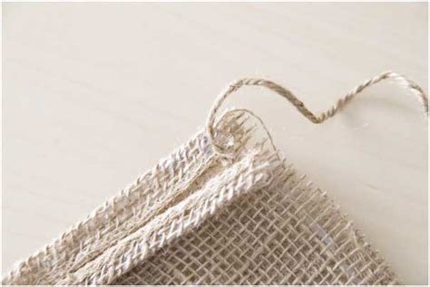 How To Make A Burlap Pouch For Your Succulents Arts Crafts