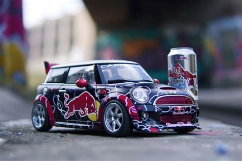 Unleashing The Spirit Of Red Bull With The Mini Cooper Publicity Car